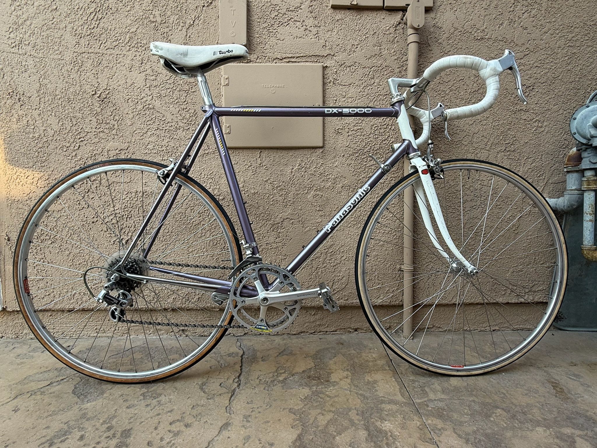 Panasonic DX-5000 Road Racing Touring Bike Lightweight Araya Rims ...