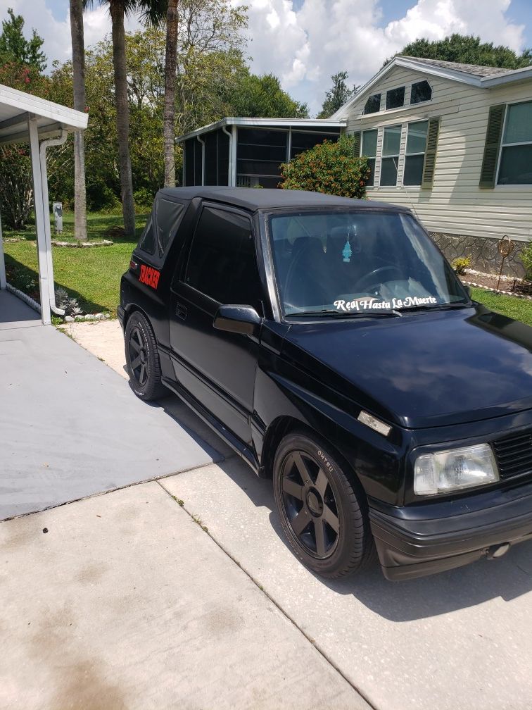 Geo Tracker Lowered