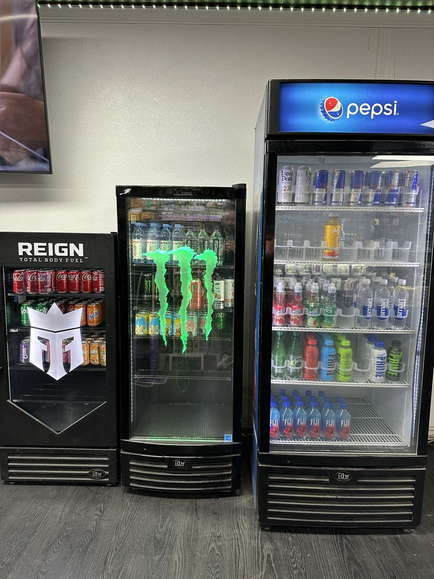 PEPSI COOLER/MONSTER COOLER/REIGN MACHINE for Sale in Irwindale, CA ...