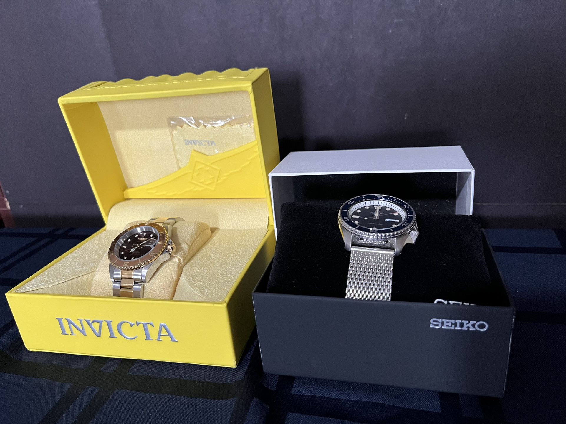 Seiko & Invicta Automatic Watches for Sale in Miami, FL - OfferUp
