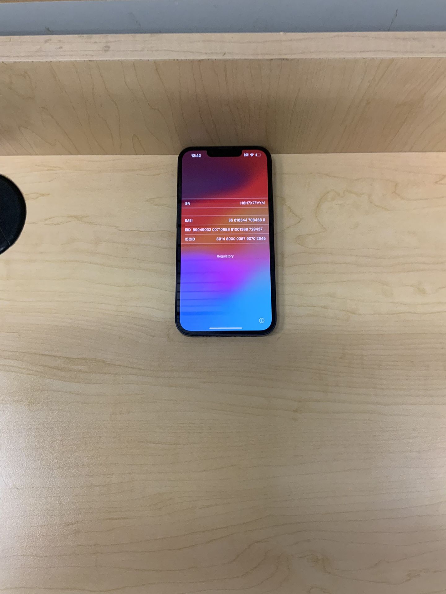 iPhone 14 128 GB Black Spectrum Smart Phone Locked For Parts Only for ...