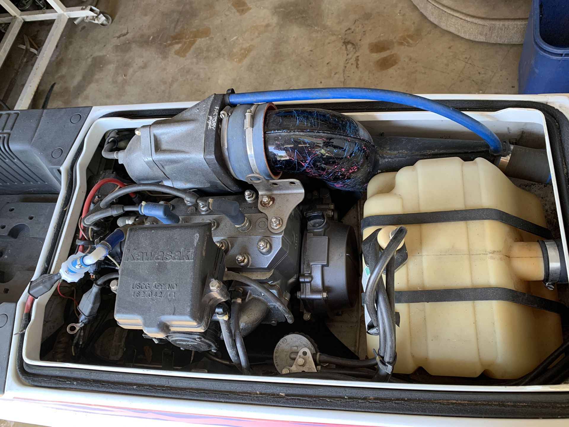 1993 Kawasaki 550sx Standup JetSki reed motor many rare parts for Sale ...