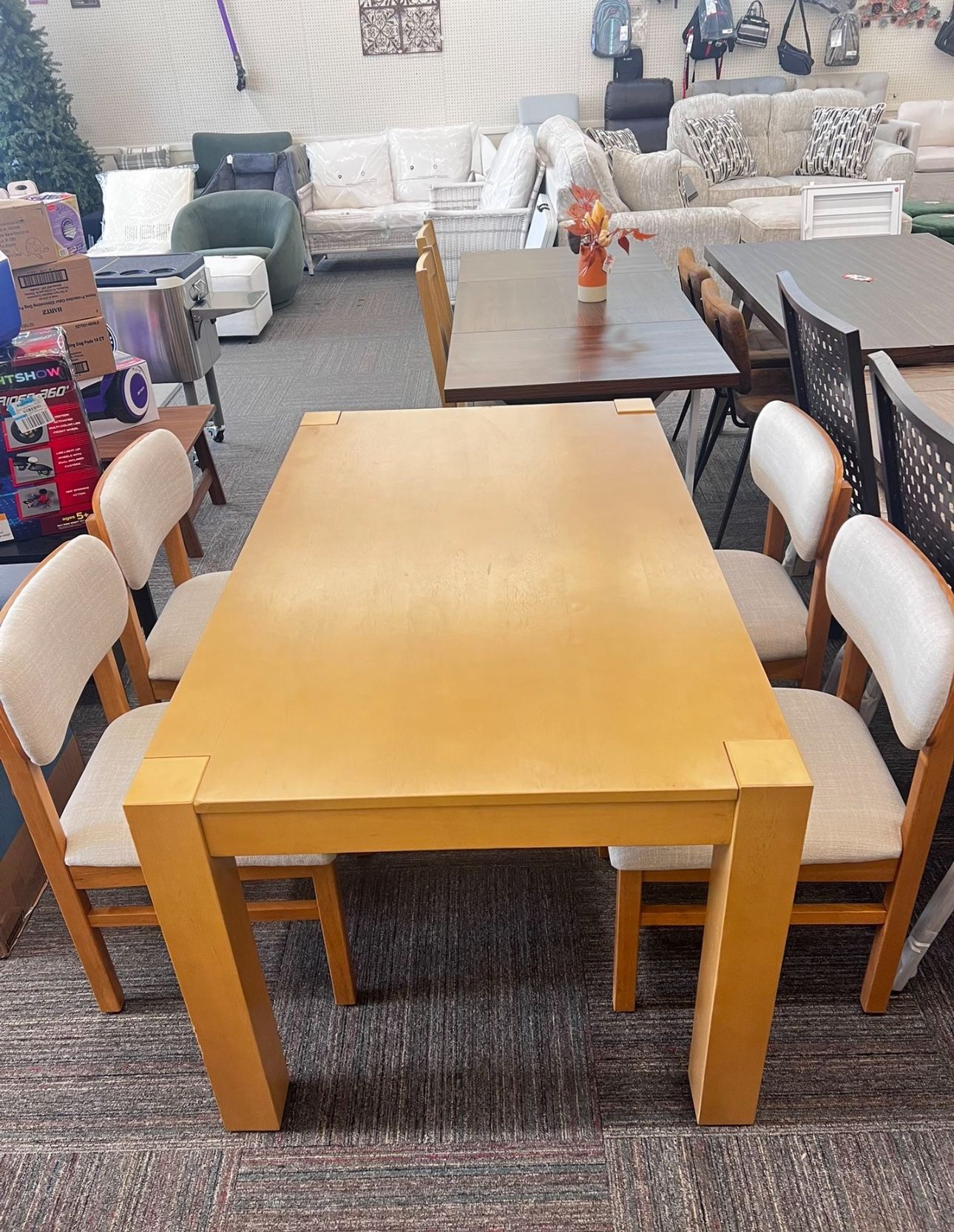 Dining Set of 5 for Livingroom, Kitchen, Dining Table and 4 Chairs, New ...