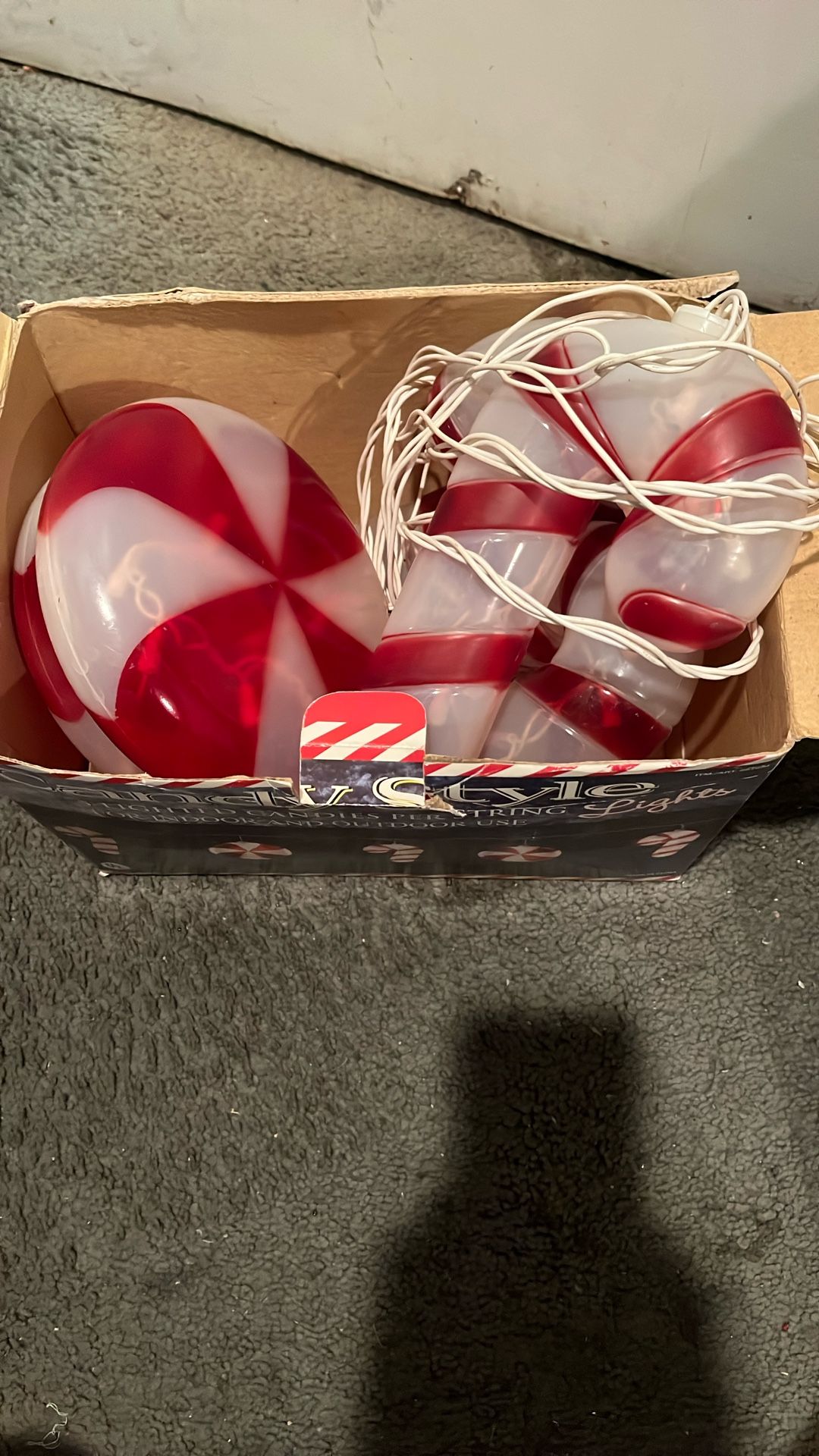 Vintage Cane & Candy Style String , For Indoor Or Outdoor Use. $19 for ...