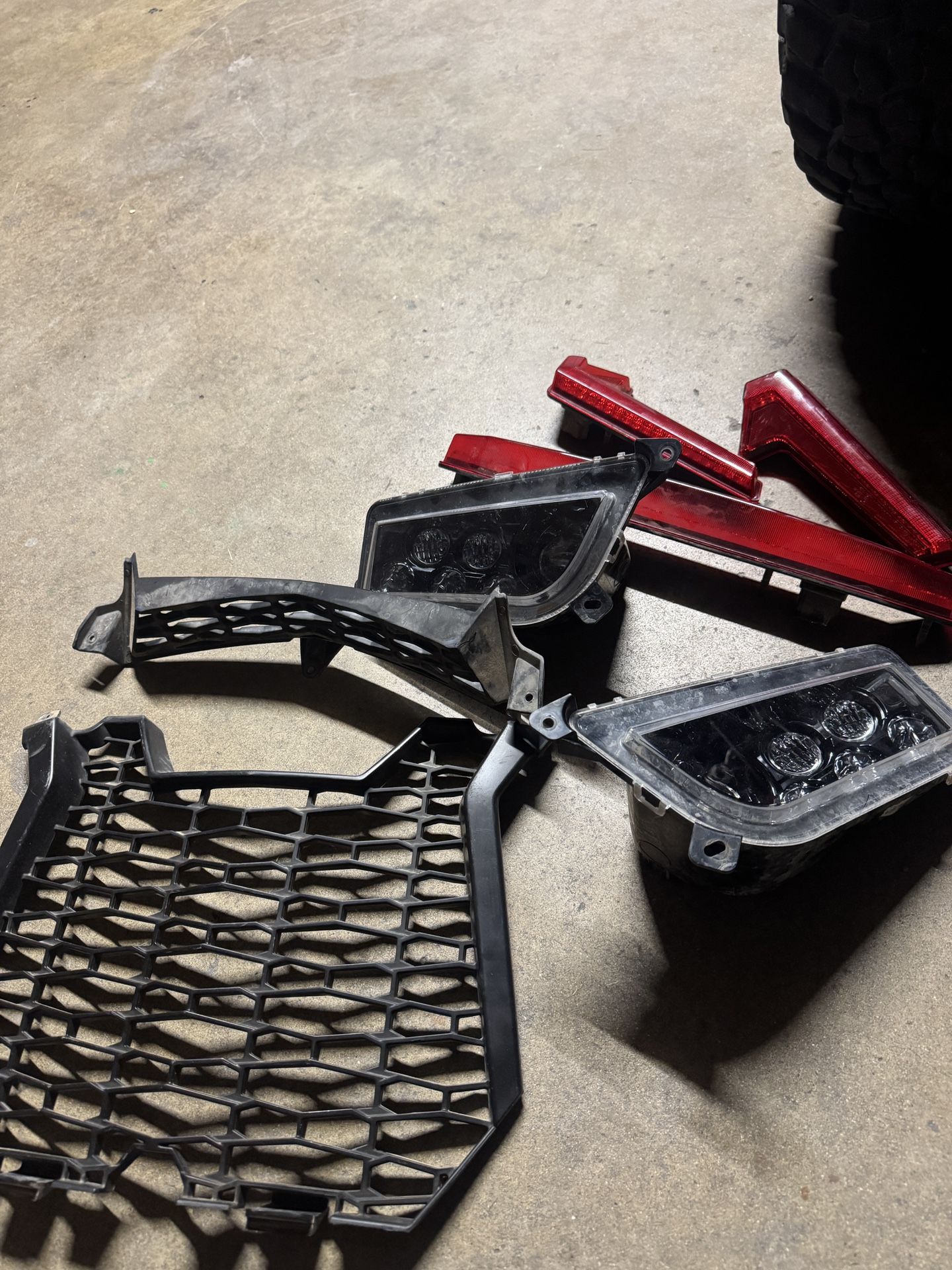 Stock Turbo S Rzr Lights And Grille for Sale in Fontana, CA - OfferUp