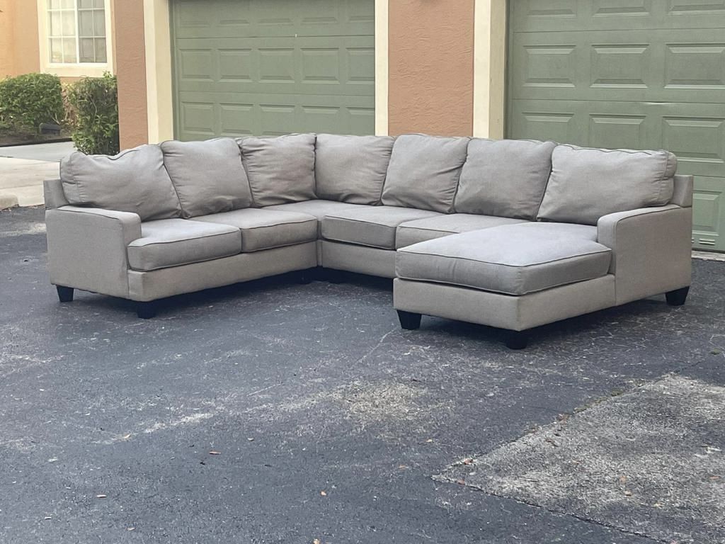 Sectional Couch Ashley Furniture Great Condition Delivery Available for ...