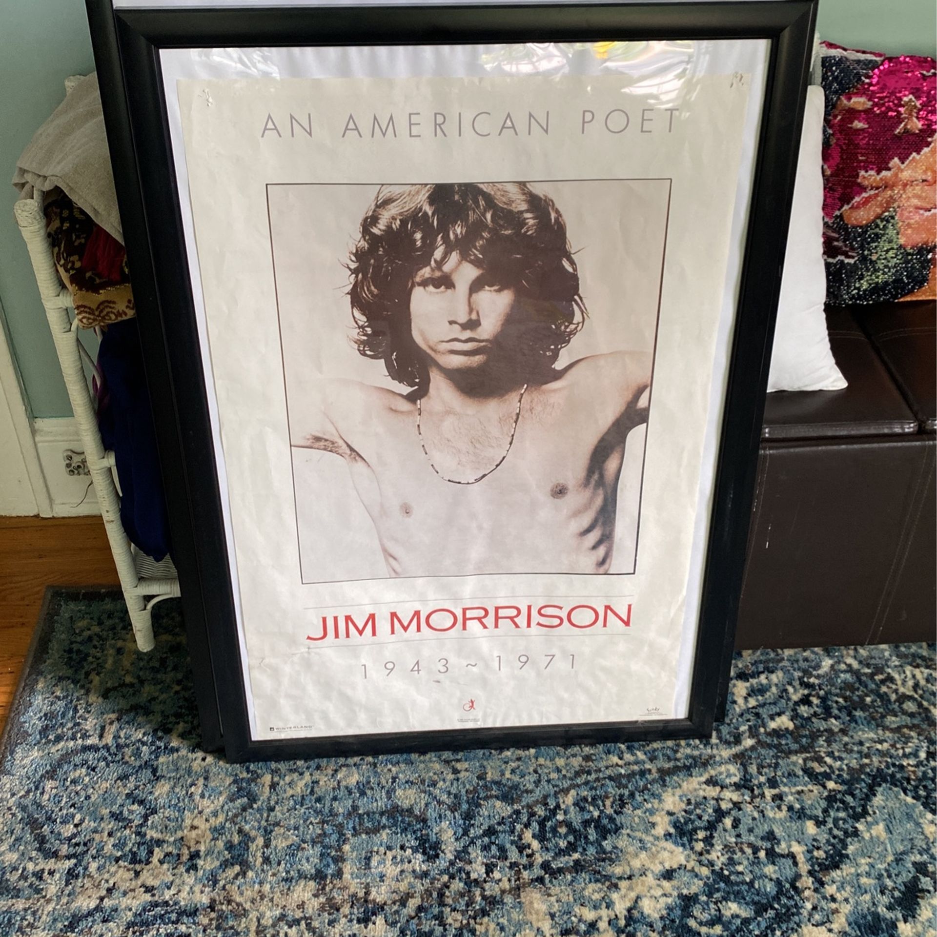 Jim Morrison American Poet Poster
