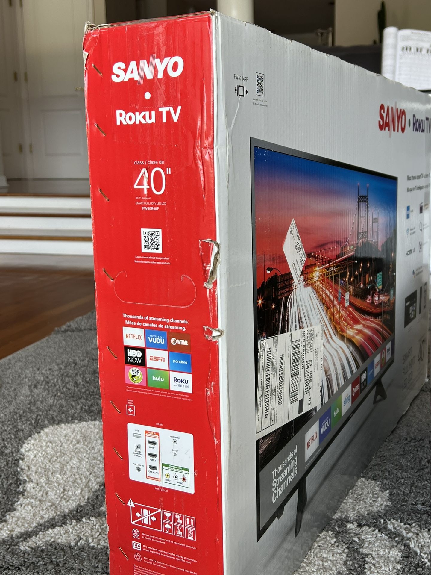 Smart TV Roku- Sanyo 40’’ for Sale in Tampa, FL - OfferUp