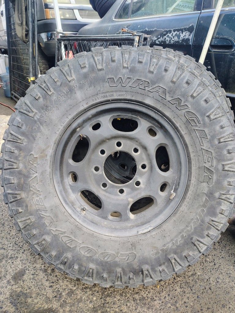 4 USED R16 TIRES (8 LUG) for Sale in Portland, OR - OfferUp