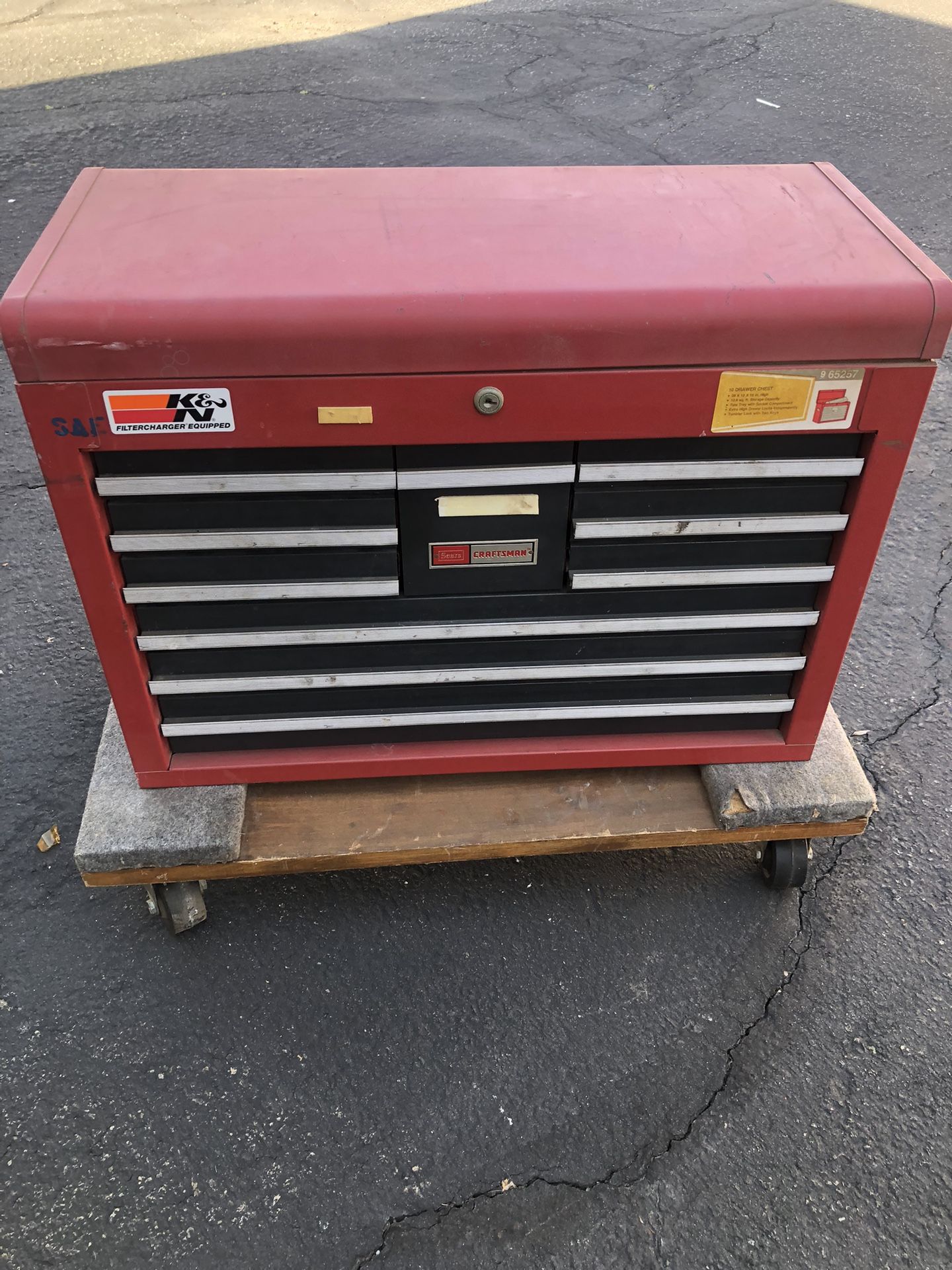 10 Drawer Craftsman Tool Box for Sale in Upland, CA - OfferUp