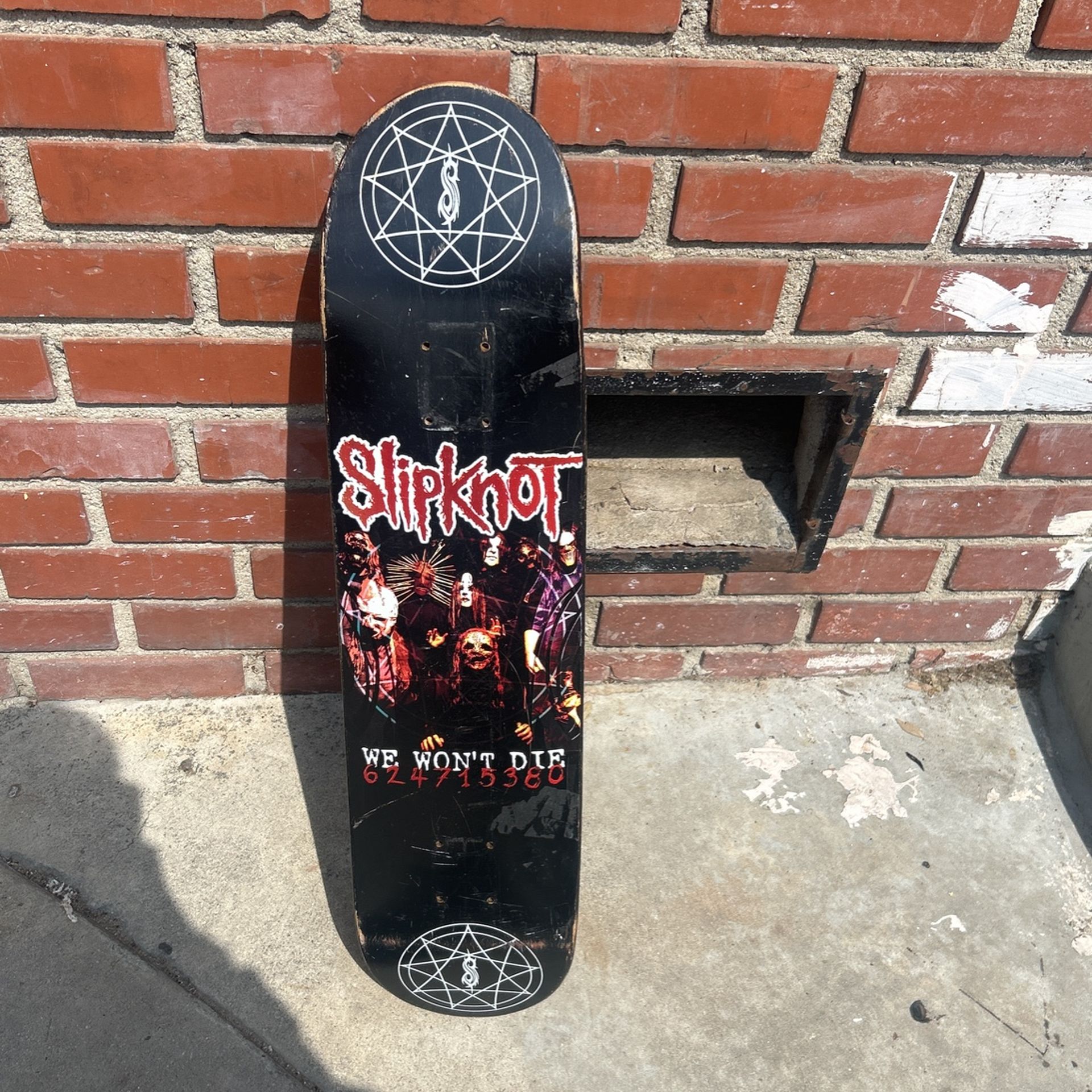 Slipknot Skateboard Deck for Sale in Lynwood, CA - OfferUp