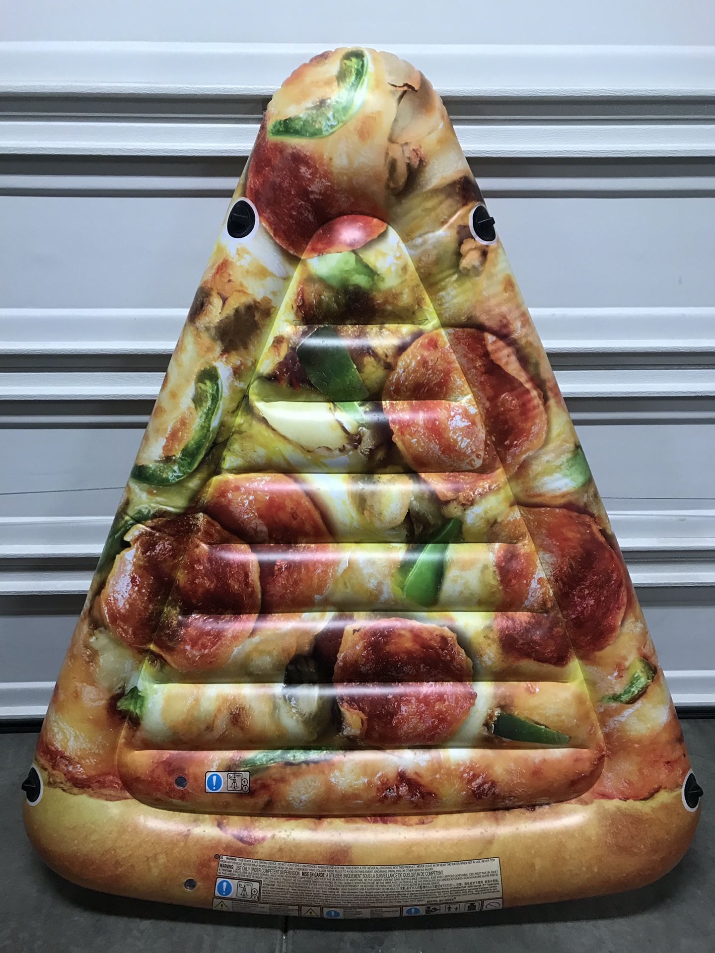 Intex Giant Inflatable Pizza Slice Float Mat For Lake, Beach, or ...