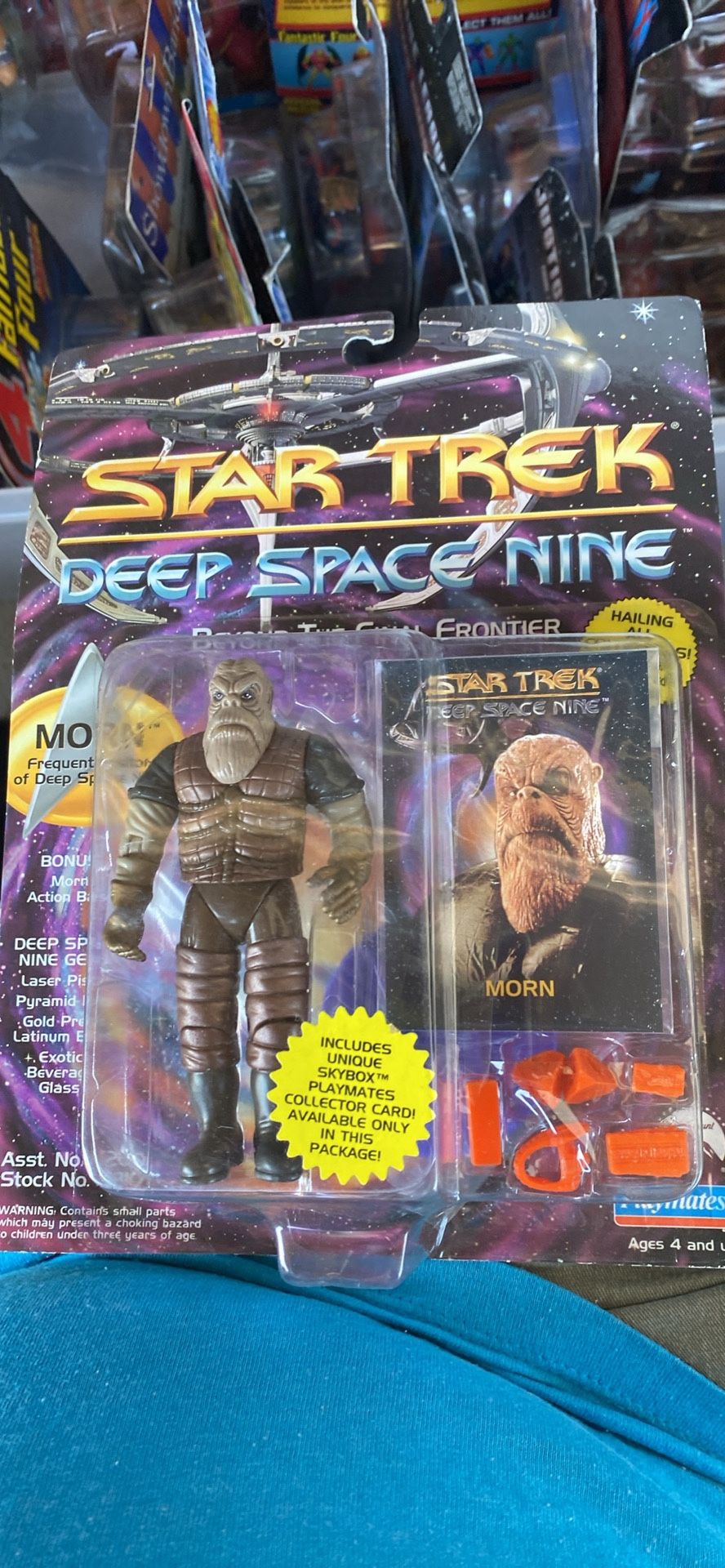 STAR TREK DEEP DPACE 9 MORN on Card Action Figure for Sale in Upland ...