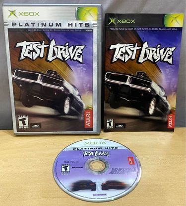 Original Classic XBOX Test Drive Platinum Hits Driving Racing Video ...