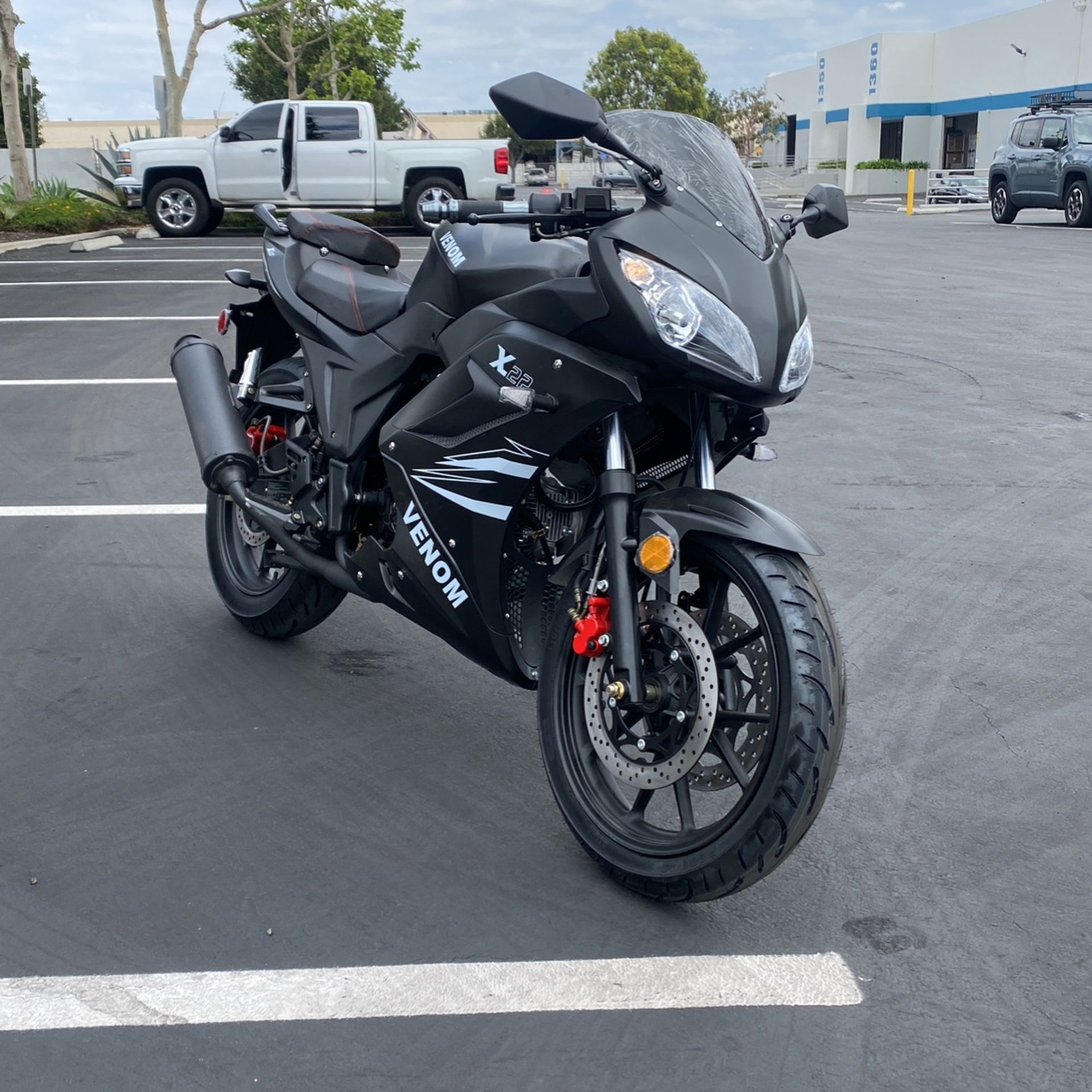 Venom Ninja 125cc Motorcycle | 4-Speed | Full Size Motorcycle for Sale ...