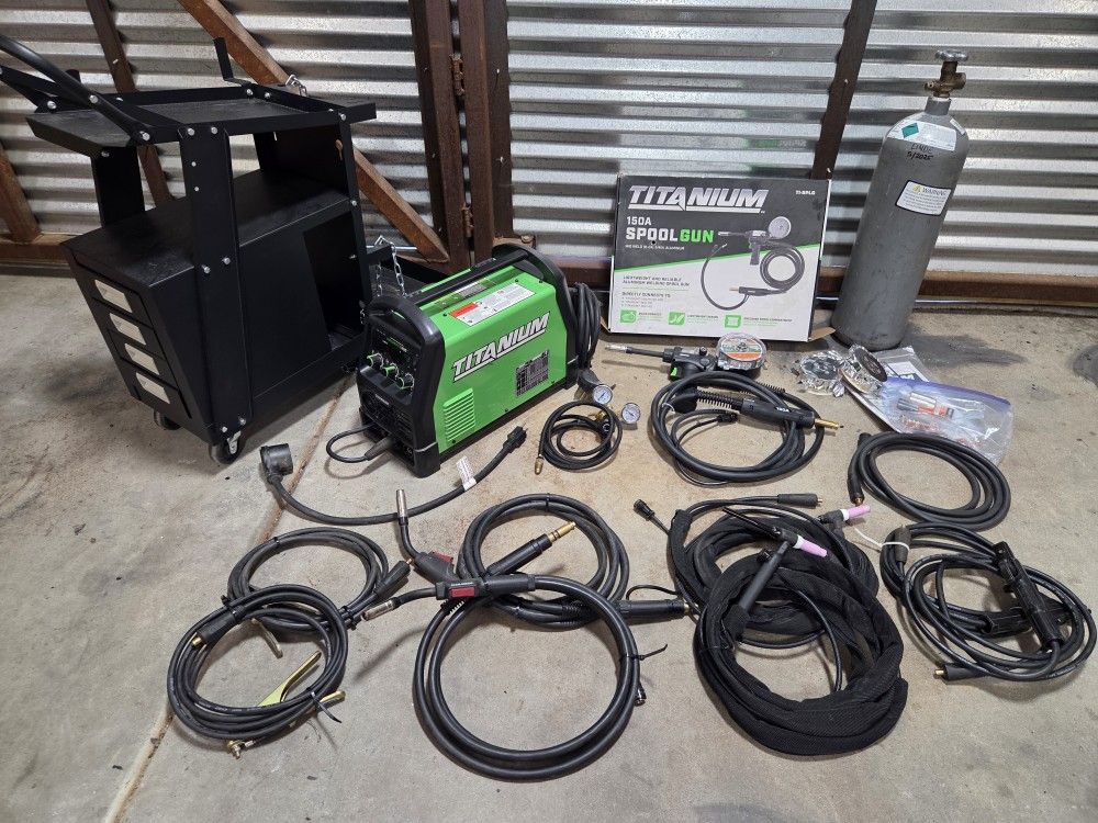 Complete Welding Setup - Weld Aluminum Or Steel for Sale in Alpine, CA ...