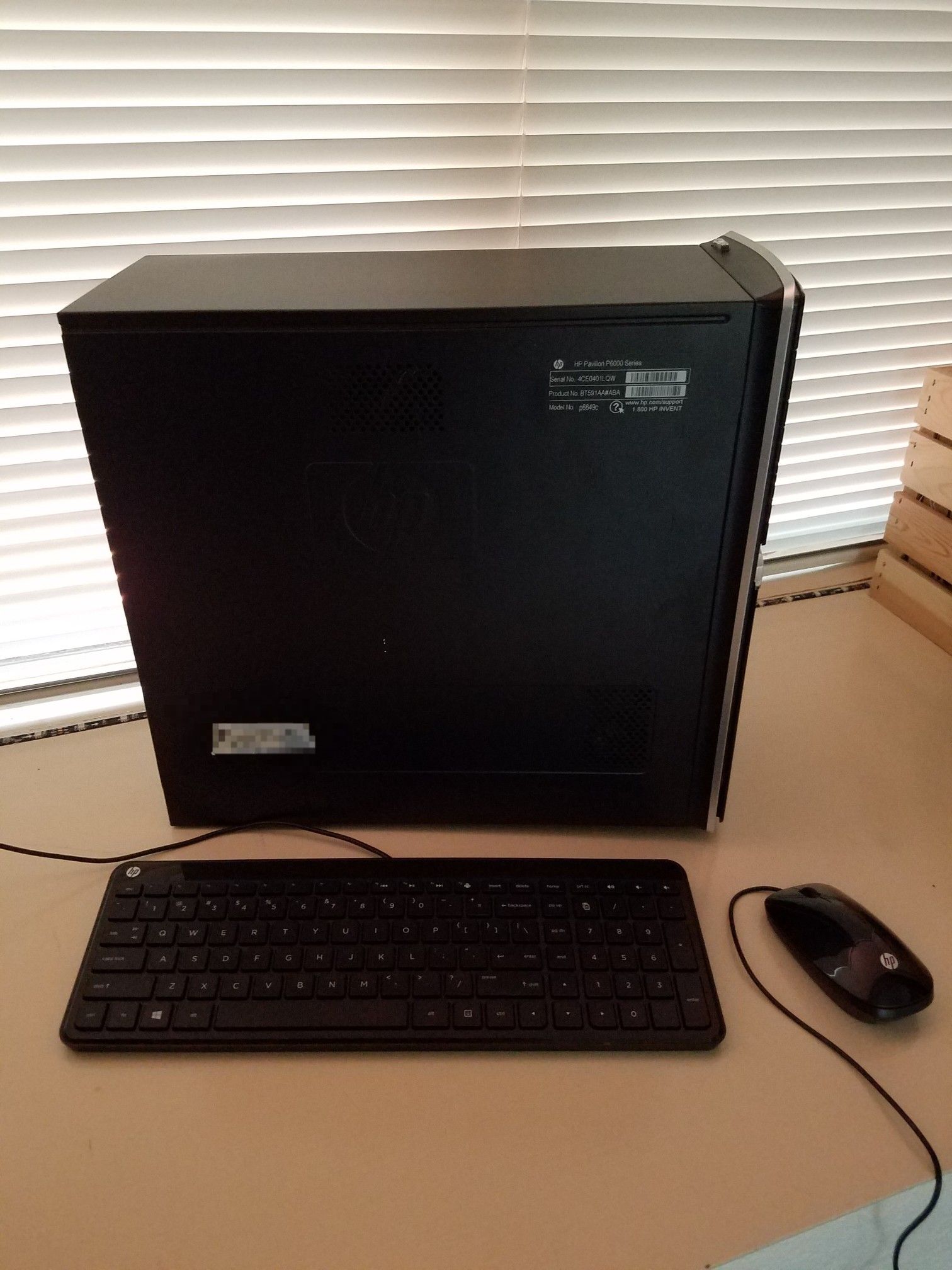 HP Pavilion P6000 Desktop Computer w/Windows 10 Home (1-Terabyte ...