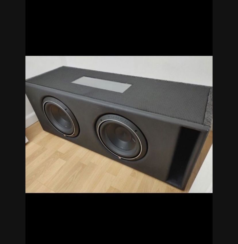 Subwoofer Box Custom- 2 10s- LED’S Nice!! for Sale in Gig Harbor, WA ...