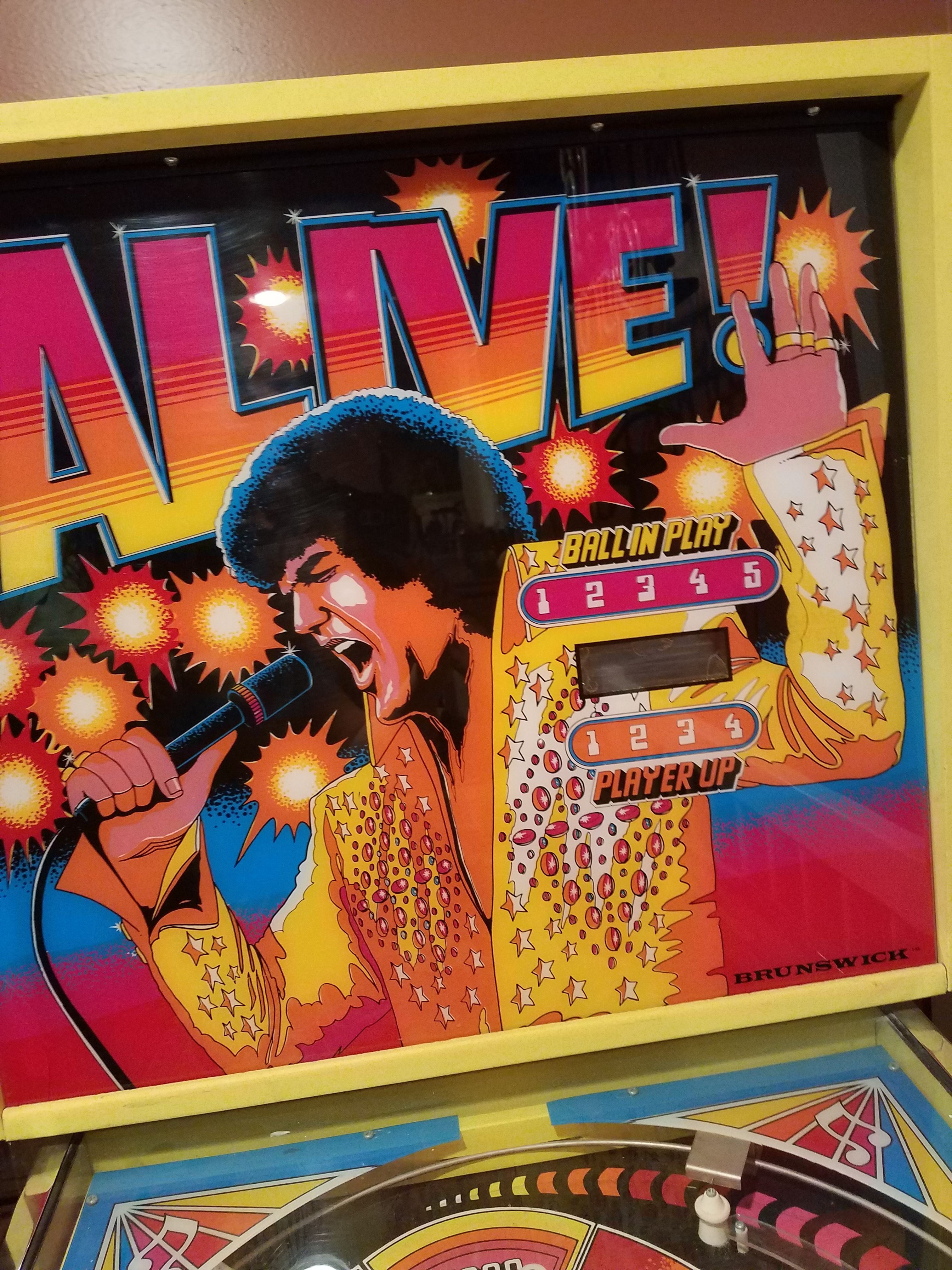 1978 Elvis Presley Alive Pinball Machine by Brunswick for Sale in ...