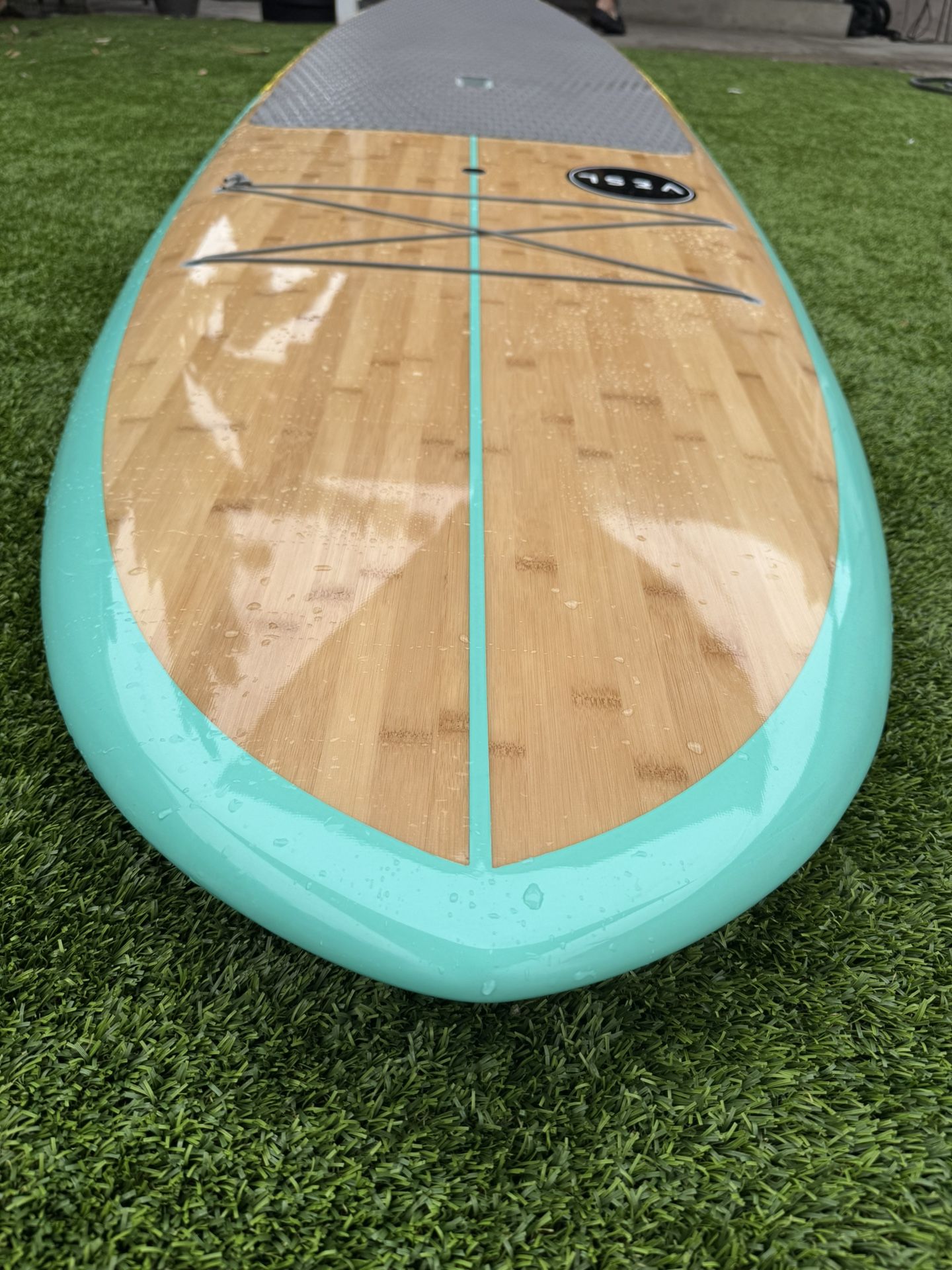 VESL Real Paulownia Wood Eco Series Ultra-Lite Paddle Board TEAL ...