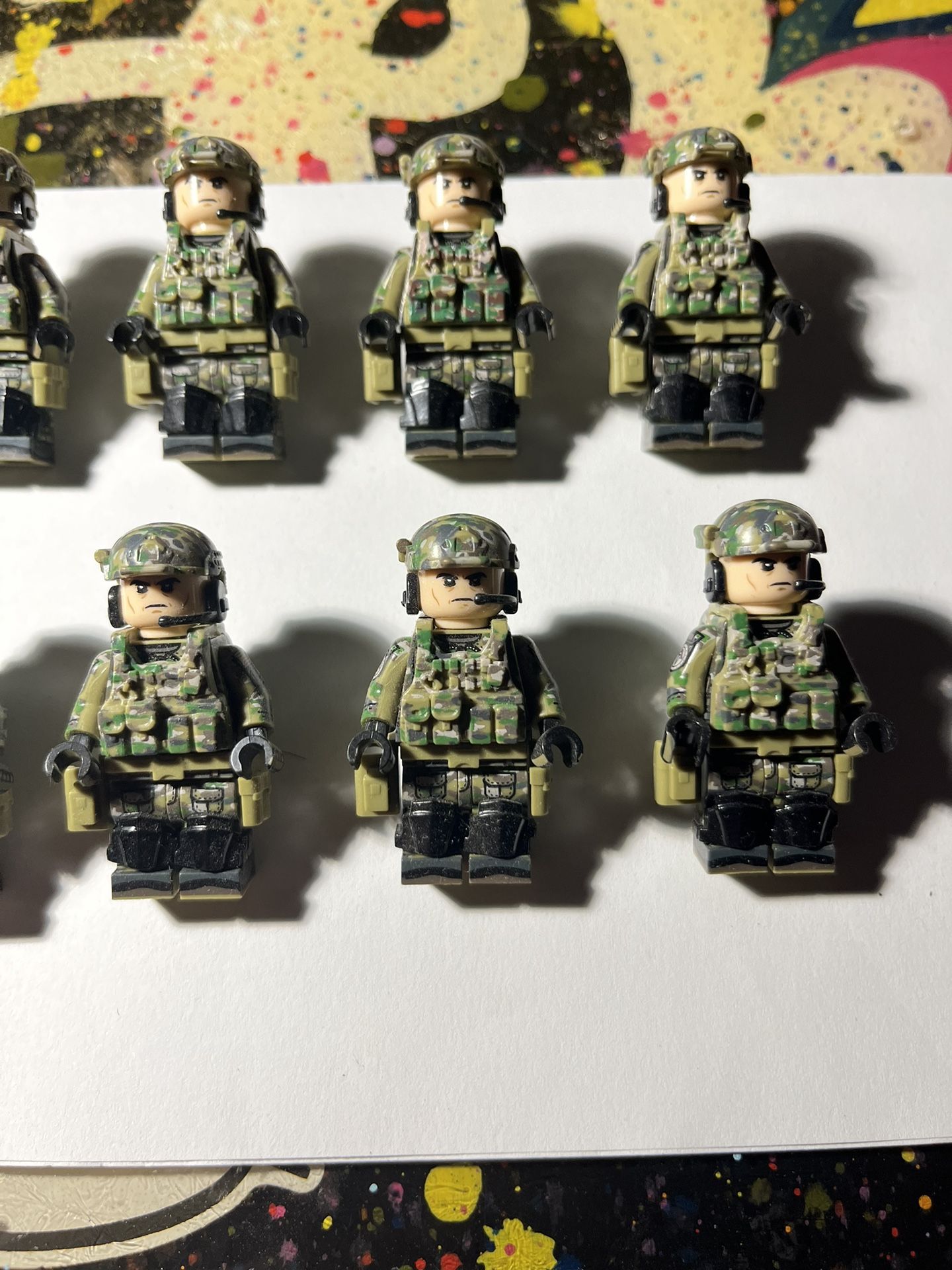 Lego Army Minifigures