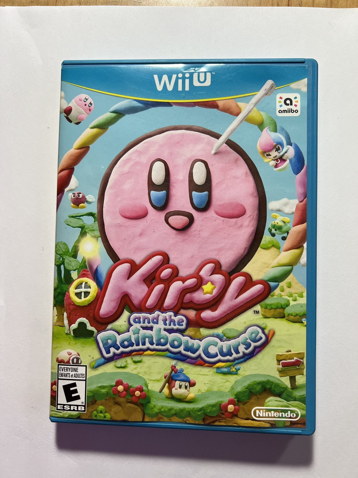 Kirby and the Rainbow Curse (Nintendo Wii U, 2015) Clean Disc *NM* for ...