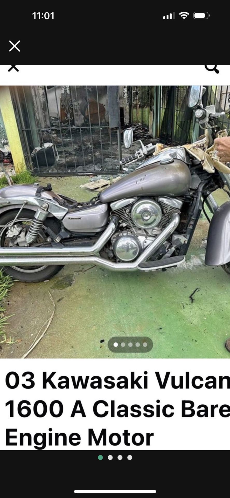 Kawasaki Vulcan 1600 Parts For Sale for Sale in Lighthouse Point, FL ...