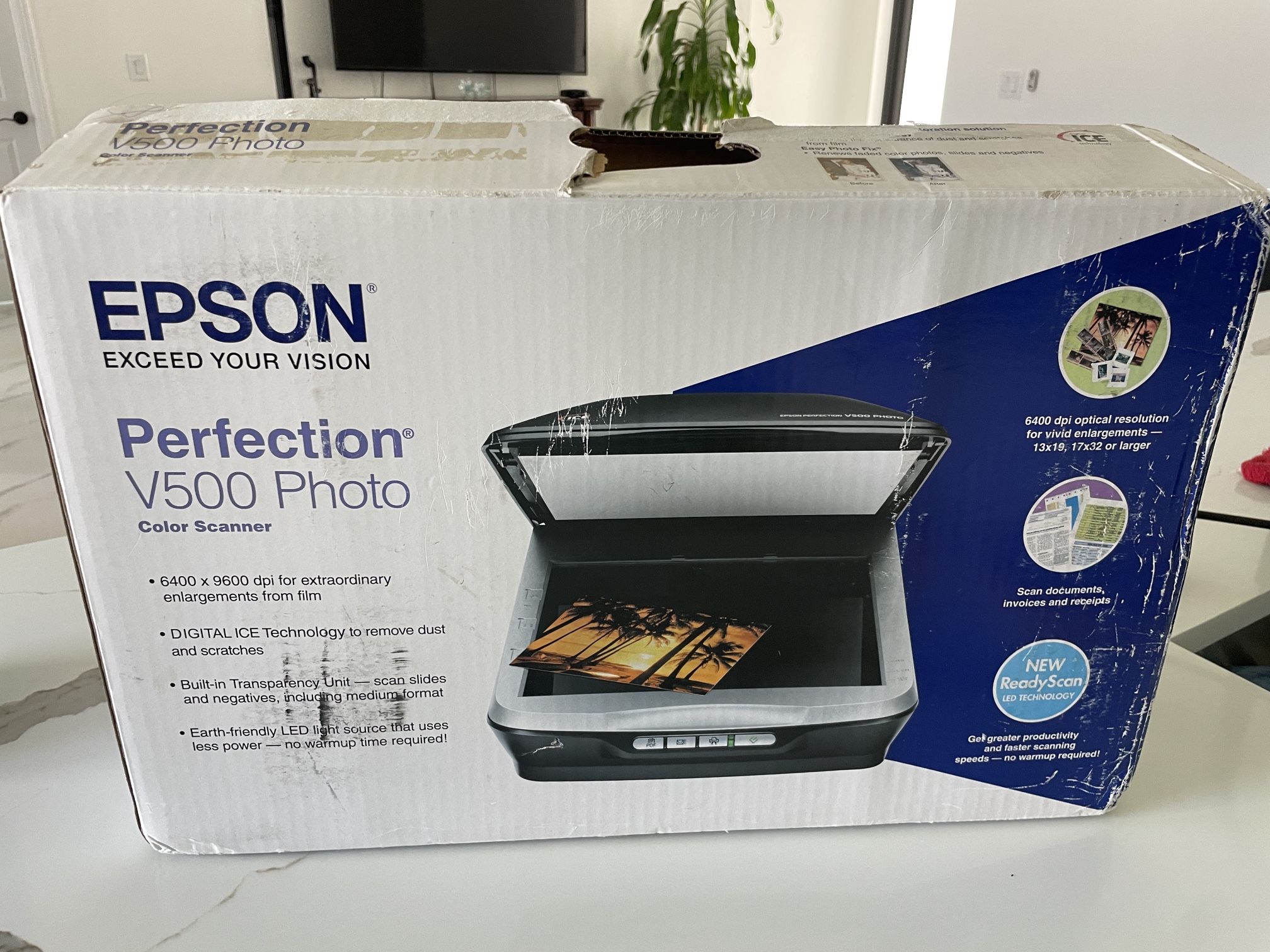 New - Epson Perfection V500 Photo Scanner for Sale in Cape Coral, FL ...