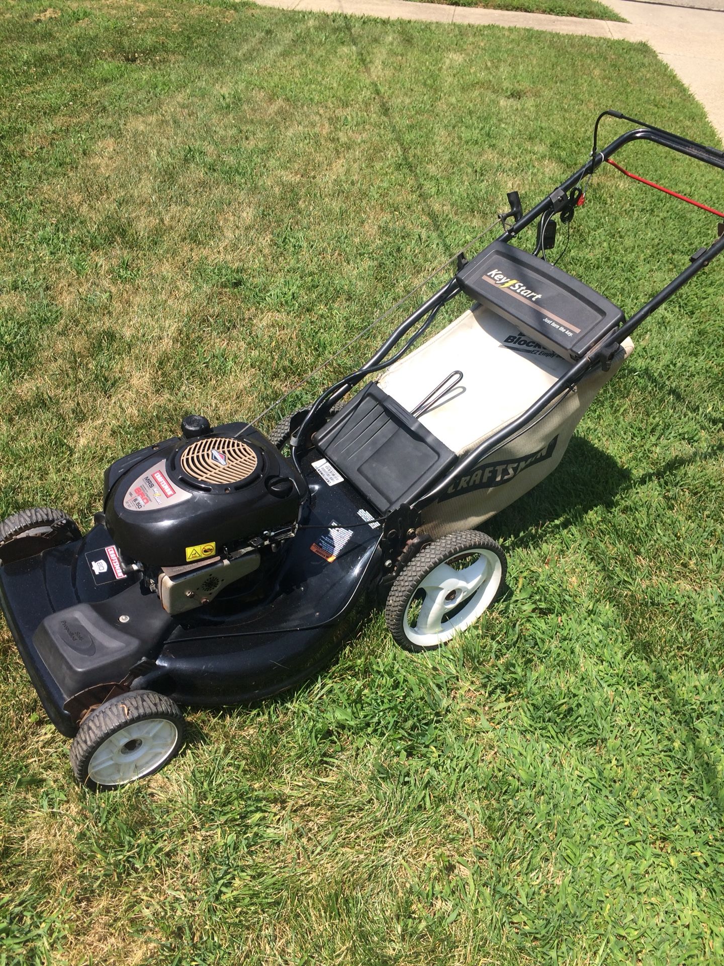 Craftsman Lawn Mower Key Start