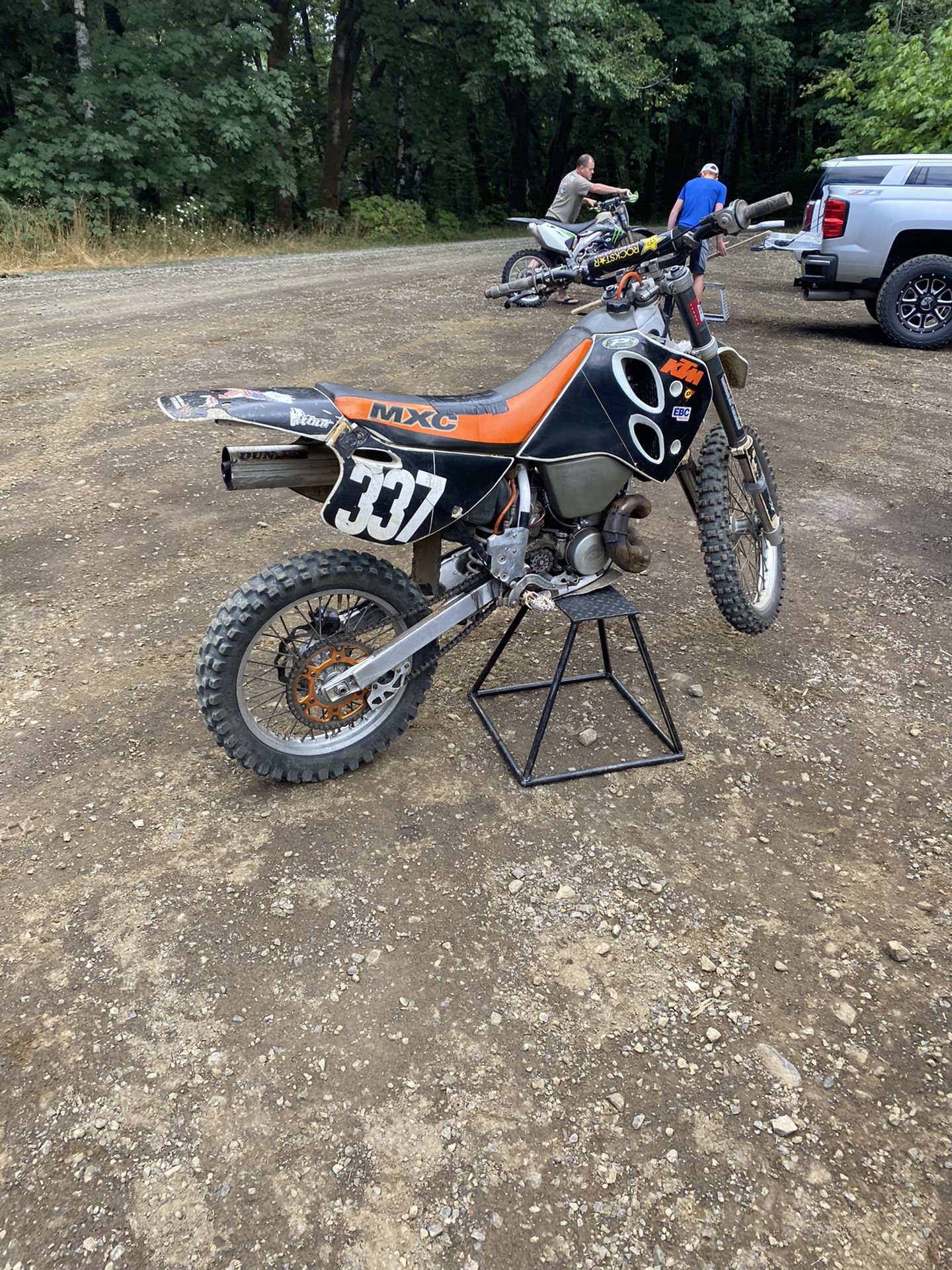 Dirt bike 94 ktm 440 mxc 2 stroke for Sale in Beaverton, OR - OfferUp