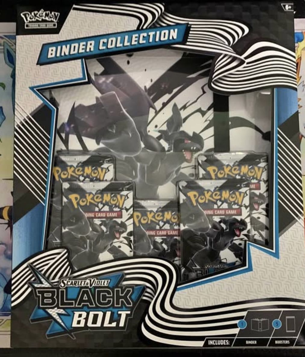 Pokemon Black Bolt Binders for Sale in Tampa, FL - OfferUp