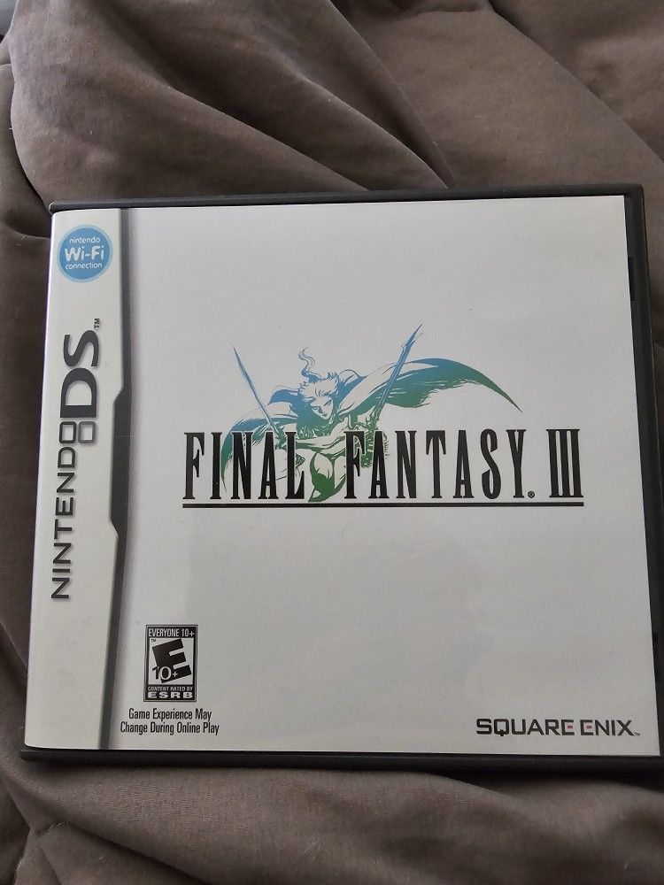 Final Fantasy III Nintendo DS And Final Fantasy IV DS for Sale in ...