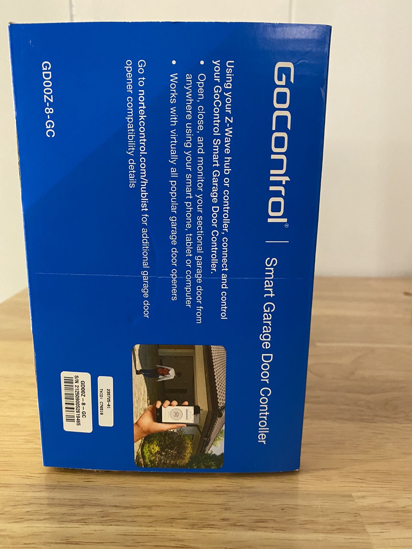 GoControl GD00Z Z-Wave Garage Door Opener Remote Controller NEW Sealed ...