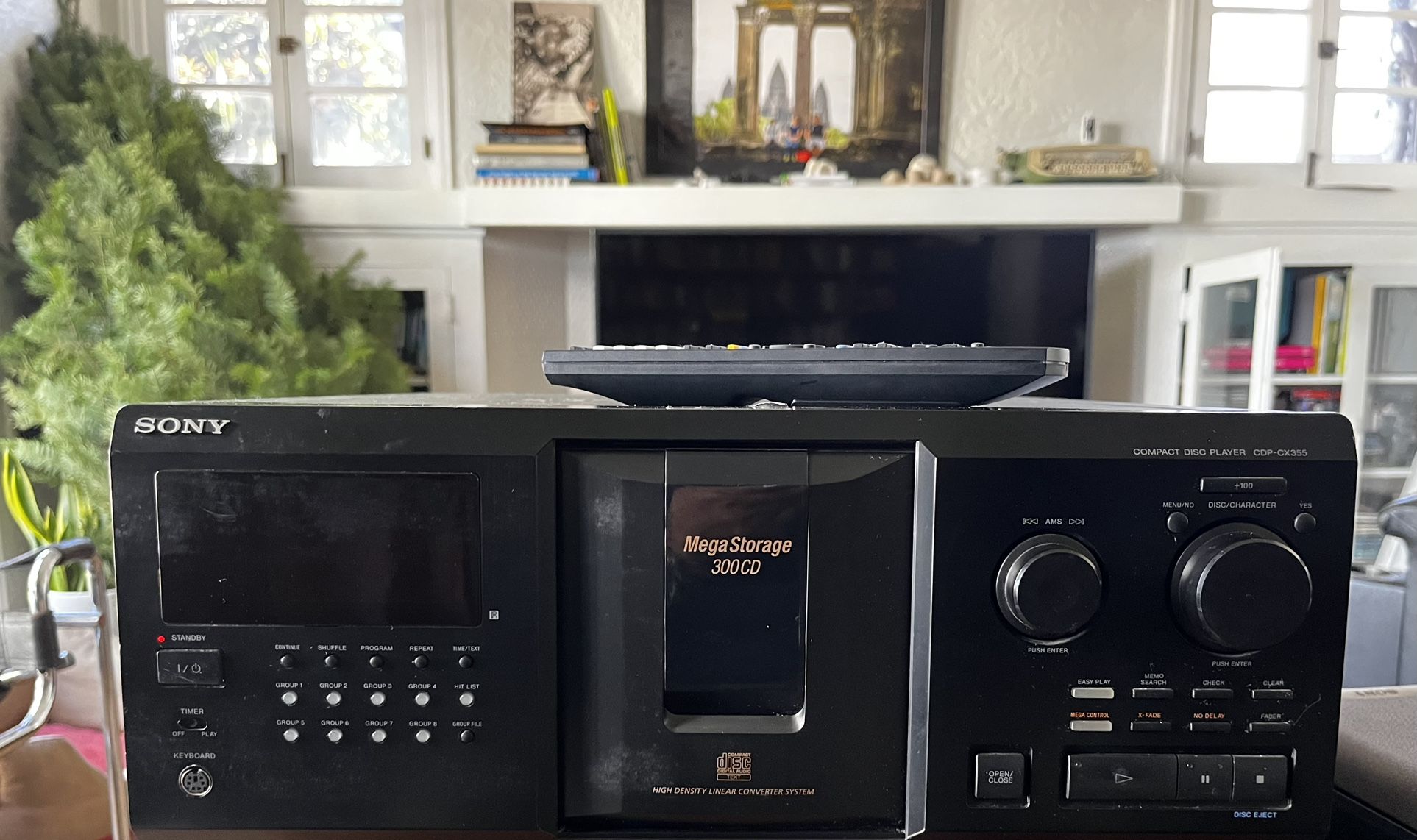 Sony CDP-CX355 300 Disc Mega Storage CD Changer Player for Sale in ...