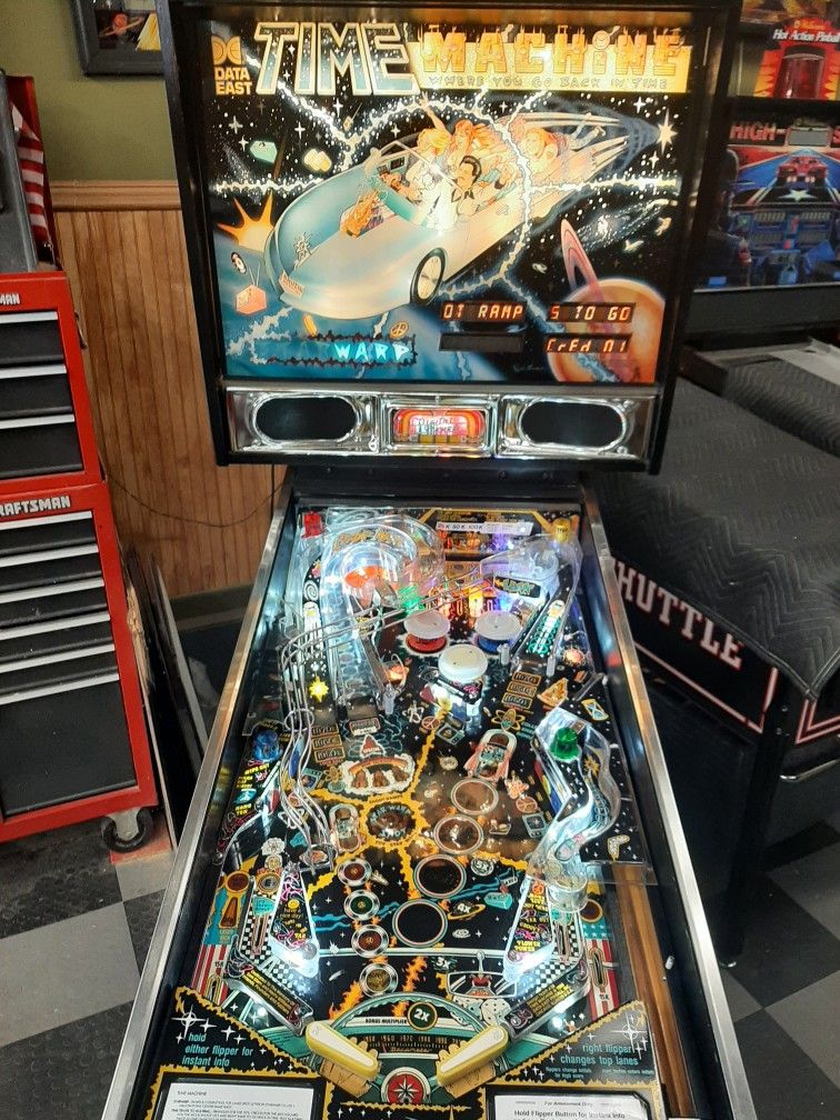 Data East Time Machine Pinball Machine for Sale in Osbornville, NJ ...