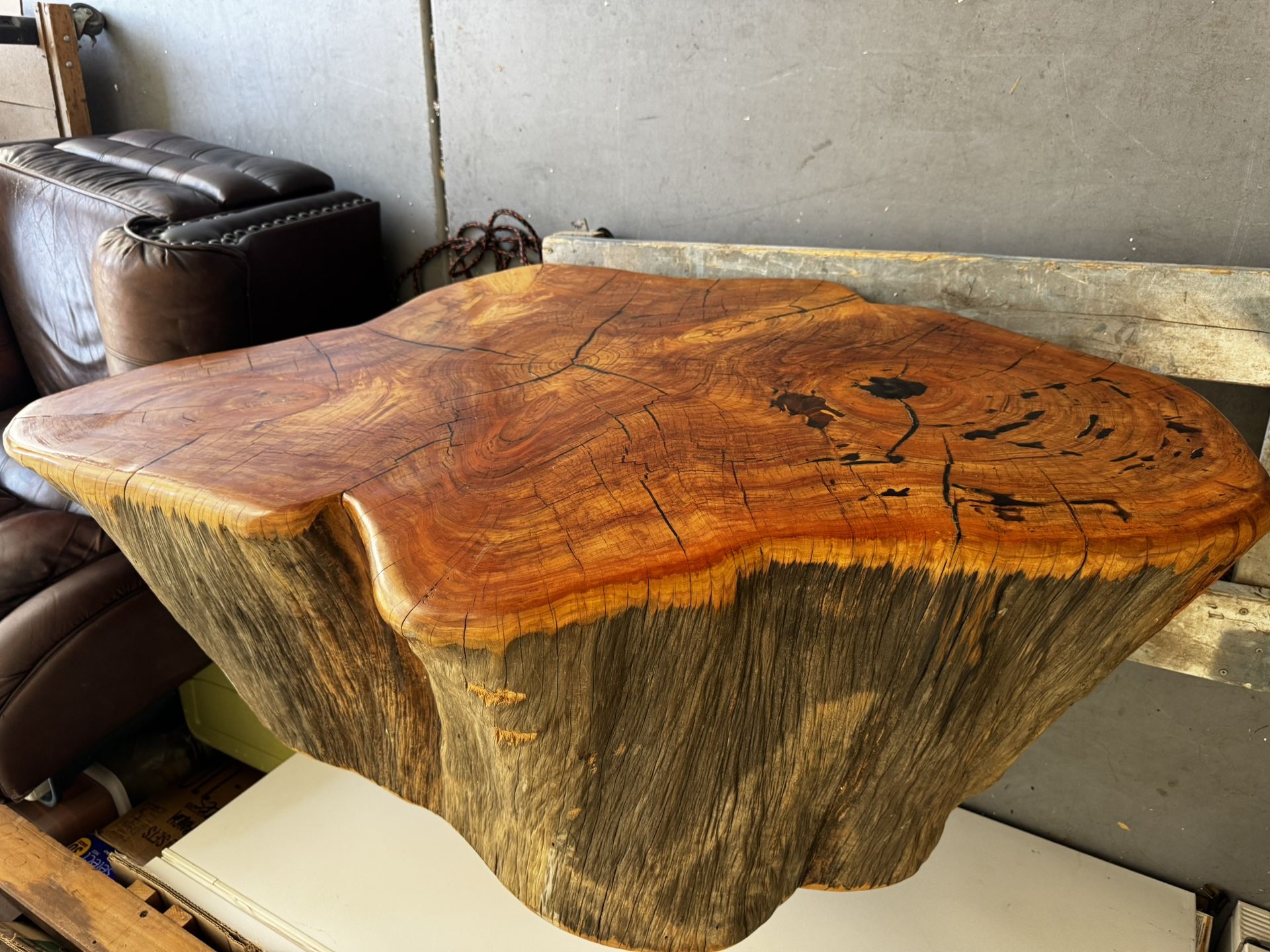 Log Coffee Table - Salt Cedar Wood for Sale in Gilbert, AZ - OfferUp