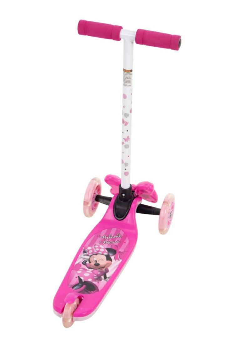 Minnie mouse 3 wheel scooter store