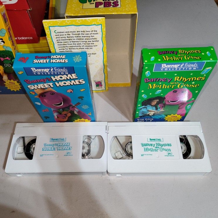 Barney And Friends Vhs