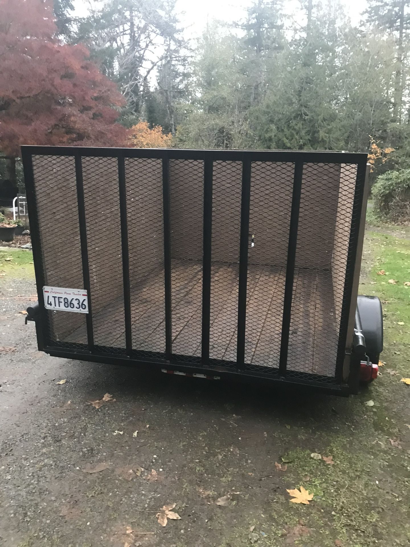 12ft Utility/cargo Trailer. Like New. for Sale in Auburn, WA - OfferUp
