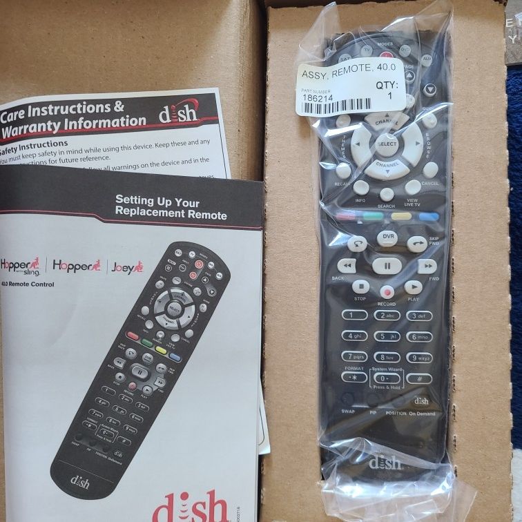 Dish Tv Remote Hopper