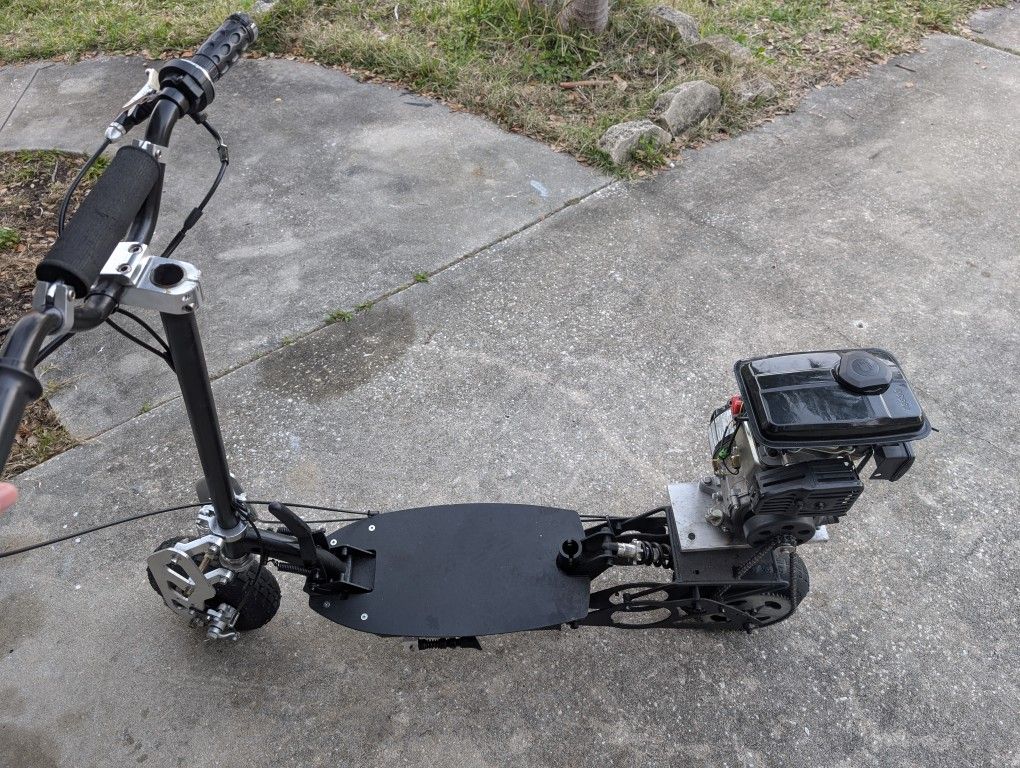 Custom Gas Scooter Needs Some Work- 80cc 4 Stroke 3hp Lifan Engine for ...