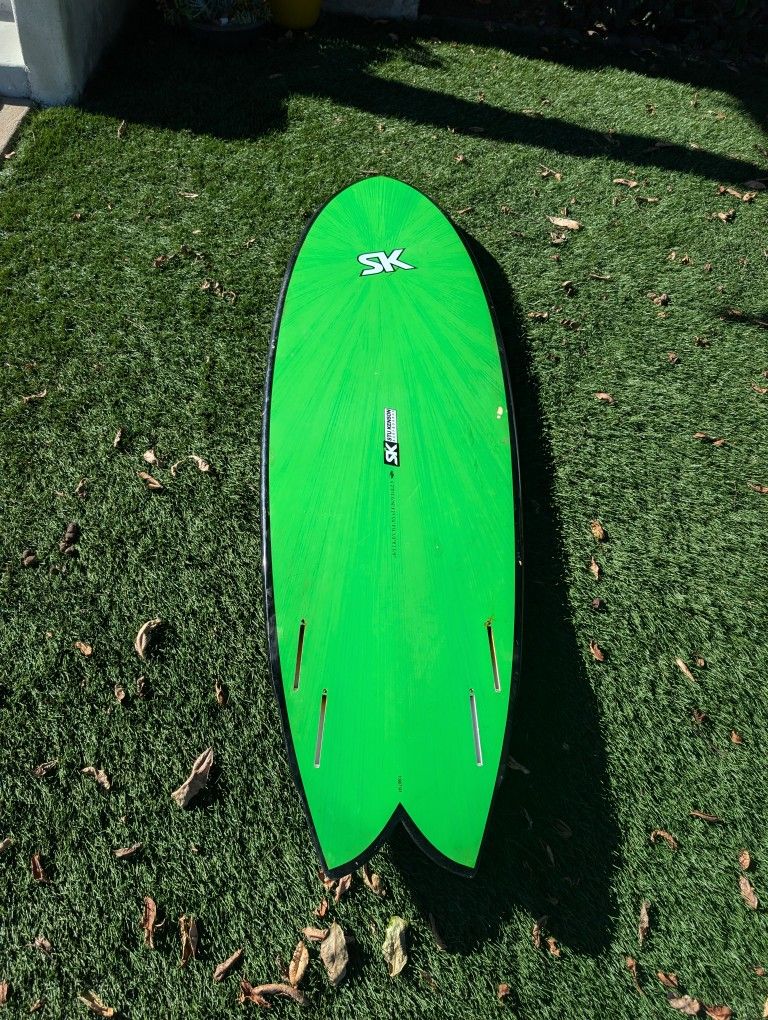 Stu Kenson Epoxy Quad Fish Surfboard 6'2 Future Fins for Sale in San ...