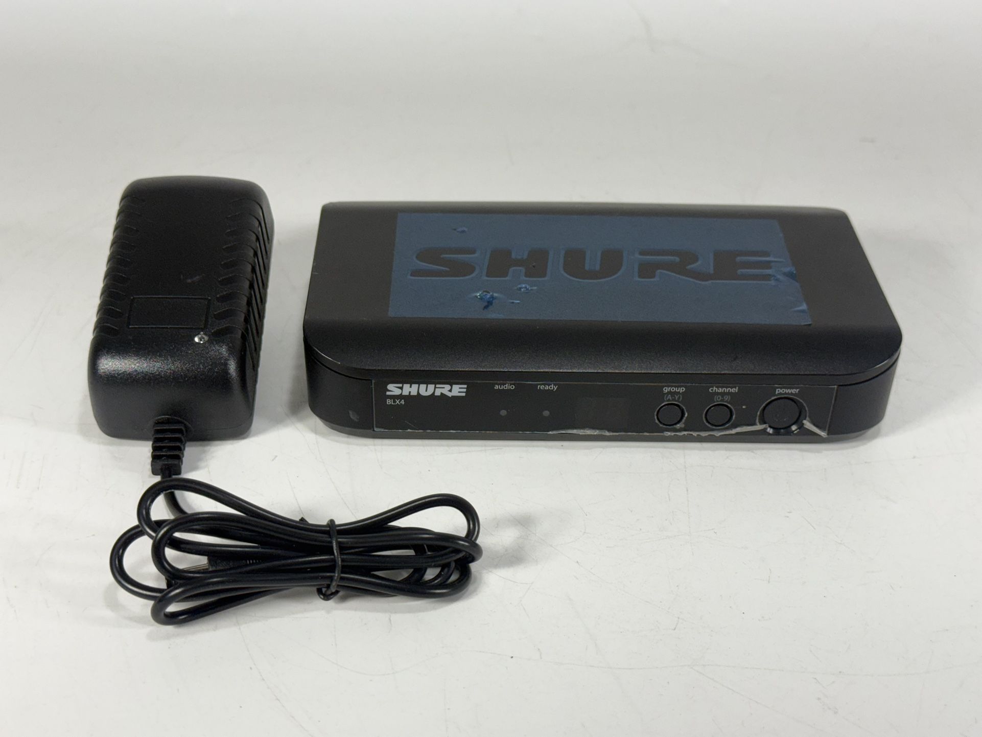 Shure BLX4 H10 Wireless Receiver with Power Supply ~ Freq: 542 - 572 ...