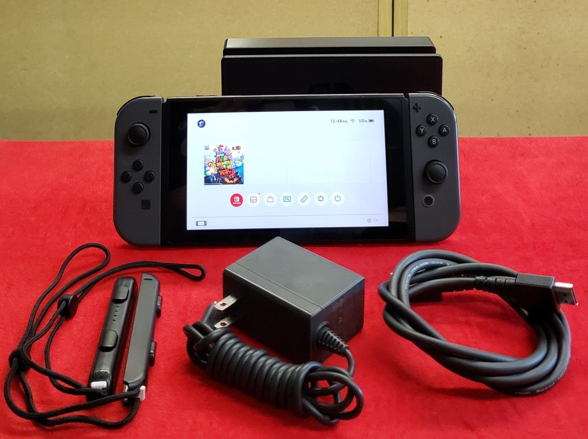 Nintendo Switch 32GB Video Game System with Joycons, Straps, Dock ...