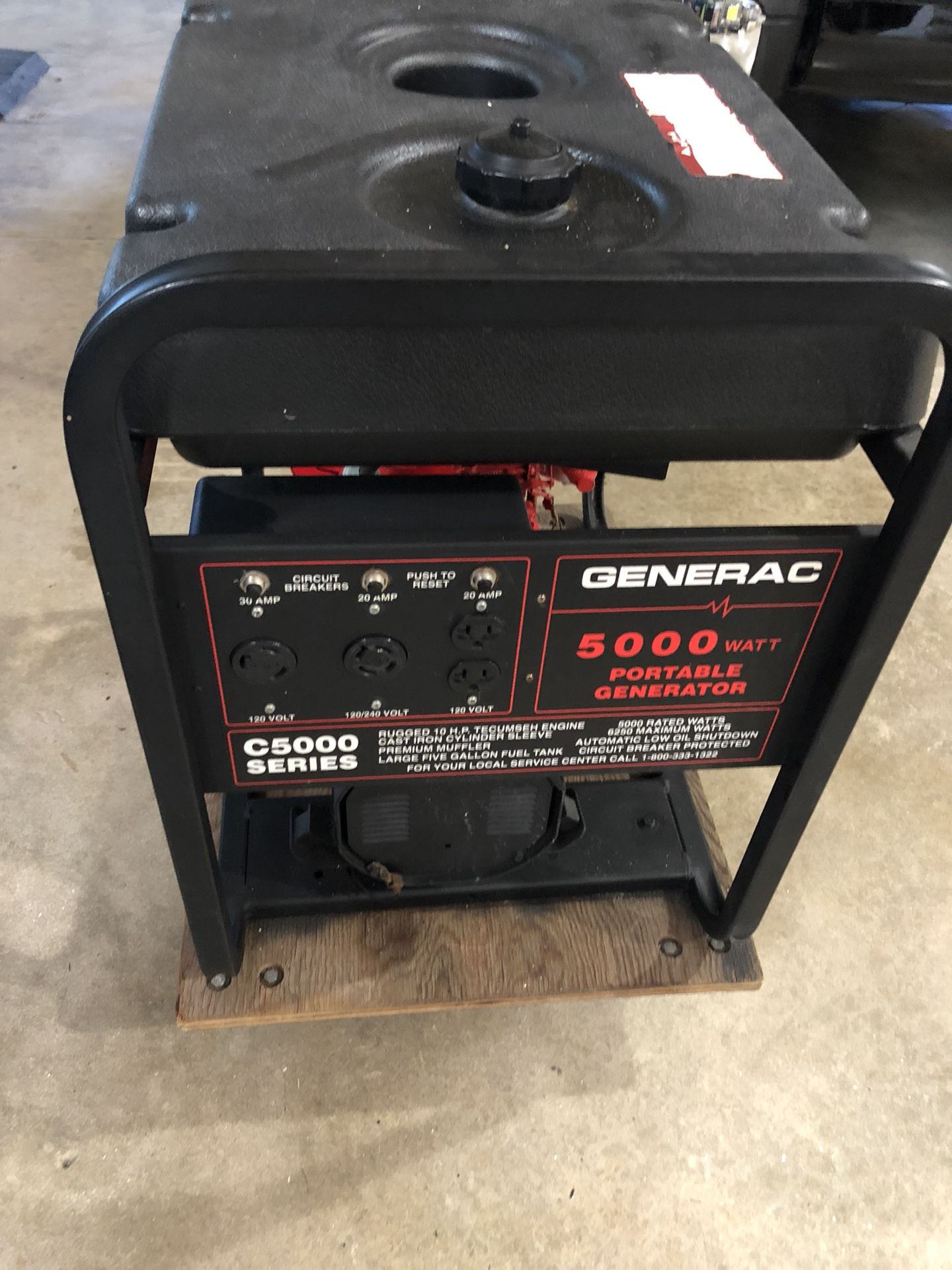 Generac c5000 5,000W portable generator for Sale in Miami, FL - OfferUp
