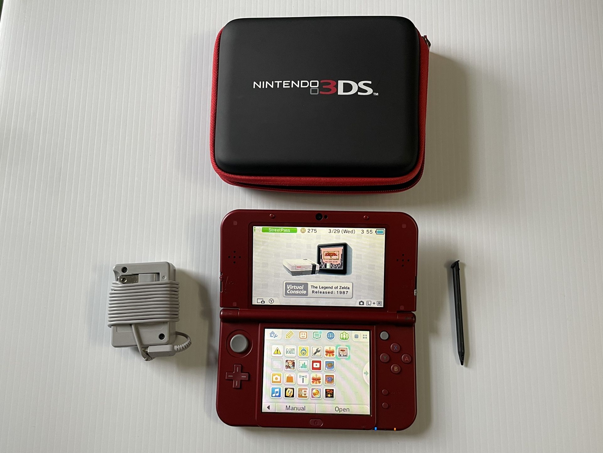 Red 3ds Xl