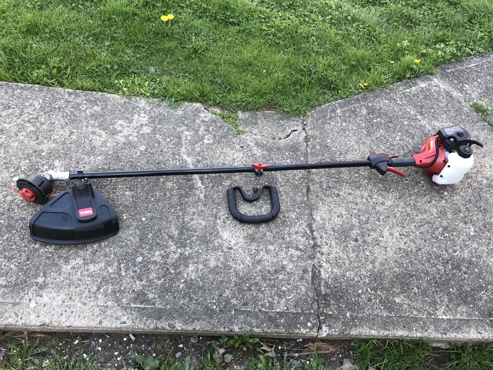 Toro 2-Cycle 25.4 cc Attachment Capable Straight Shaft Gas String ...