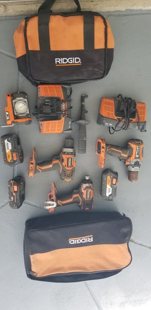 Ridgid Power Tools Set for Sale in Cape Coral, FL - OfferUp