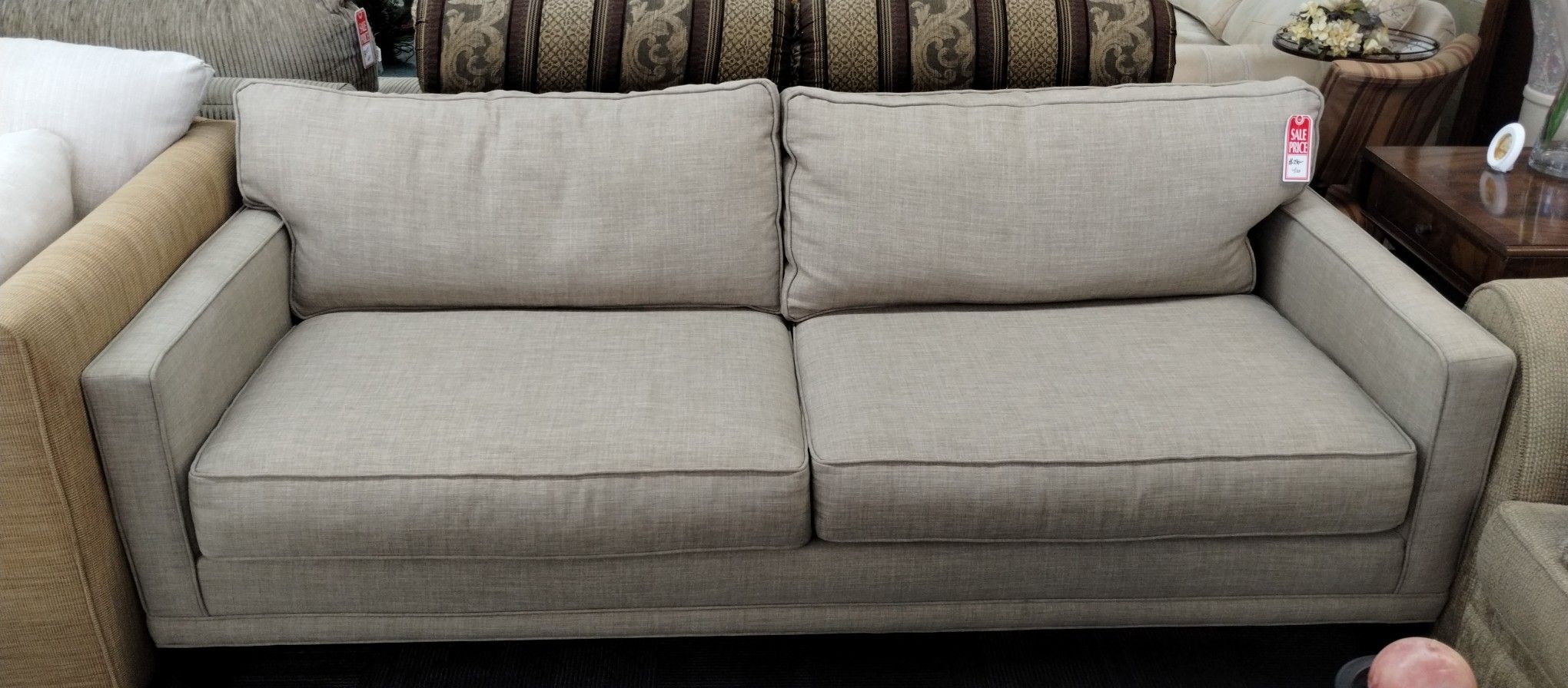 Rowe Furniture Light Beige Couch for Sale in Bonita Springs, FL - OfferUp