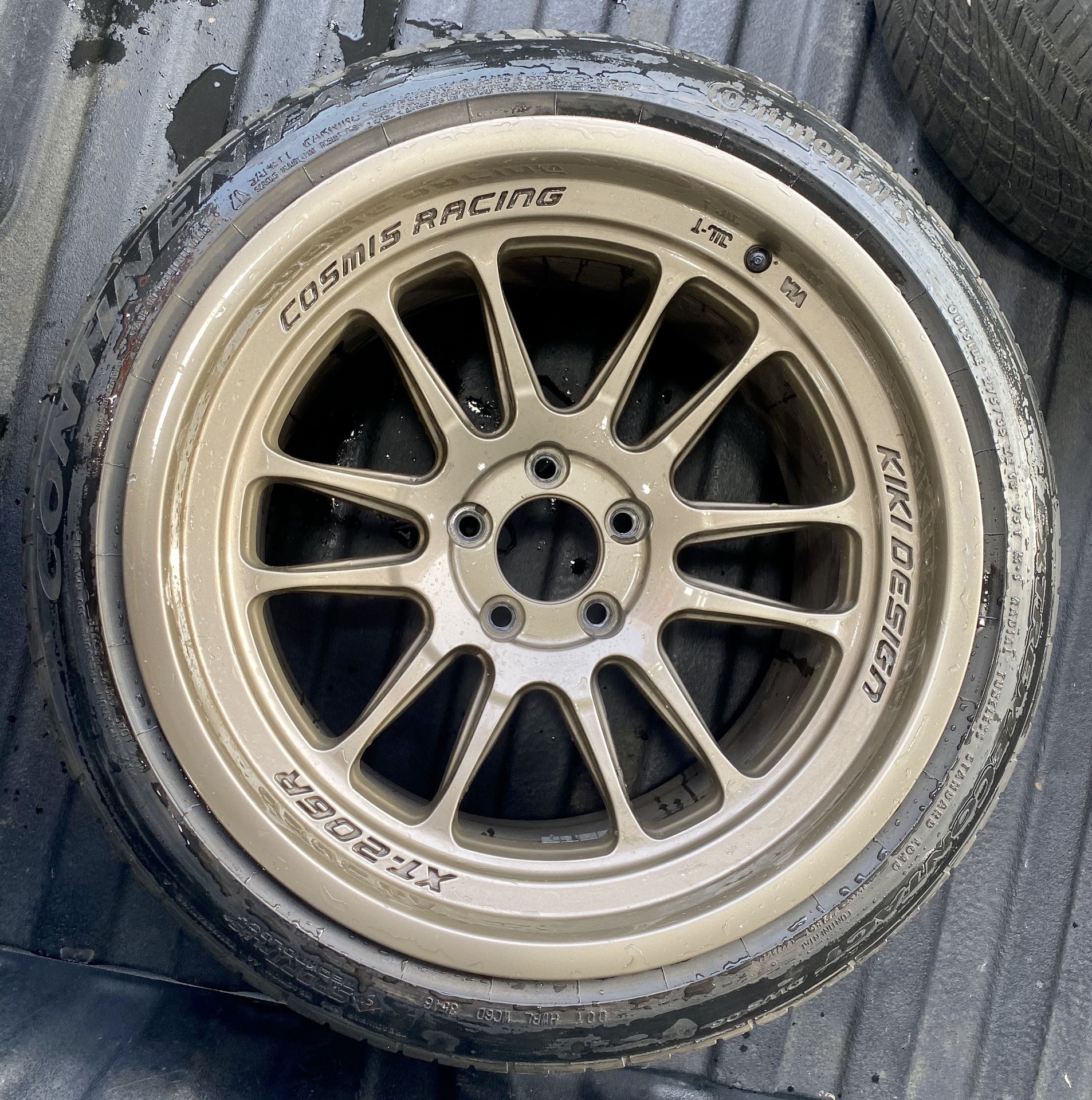 Pair (2) 18” Cosmis Racing XT-206R Bronze 5X114.3 Wide Wheels for Sale ...